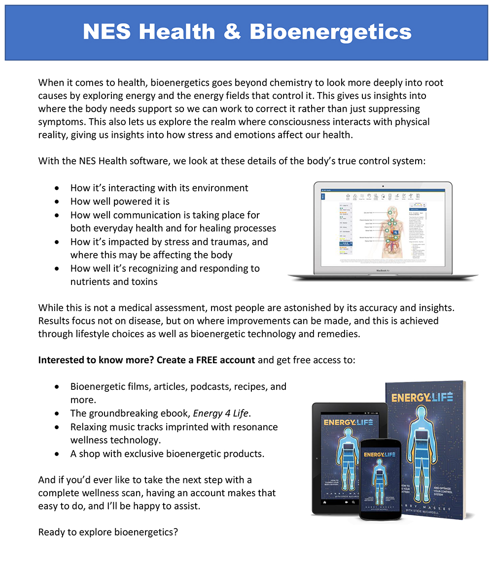 Free NES Body Scan | NES Health Practitioners | Soul Realignment